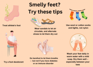Tell me why do my feet smell so bad? - Men's Health Week
